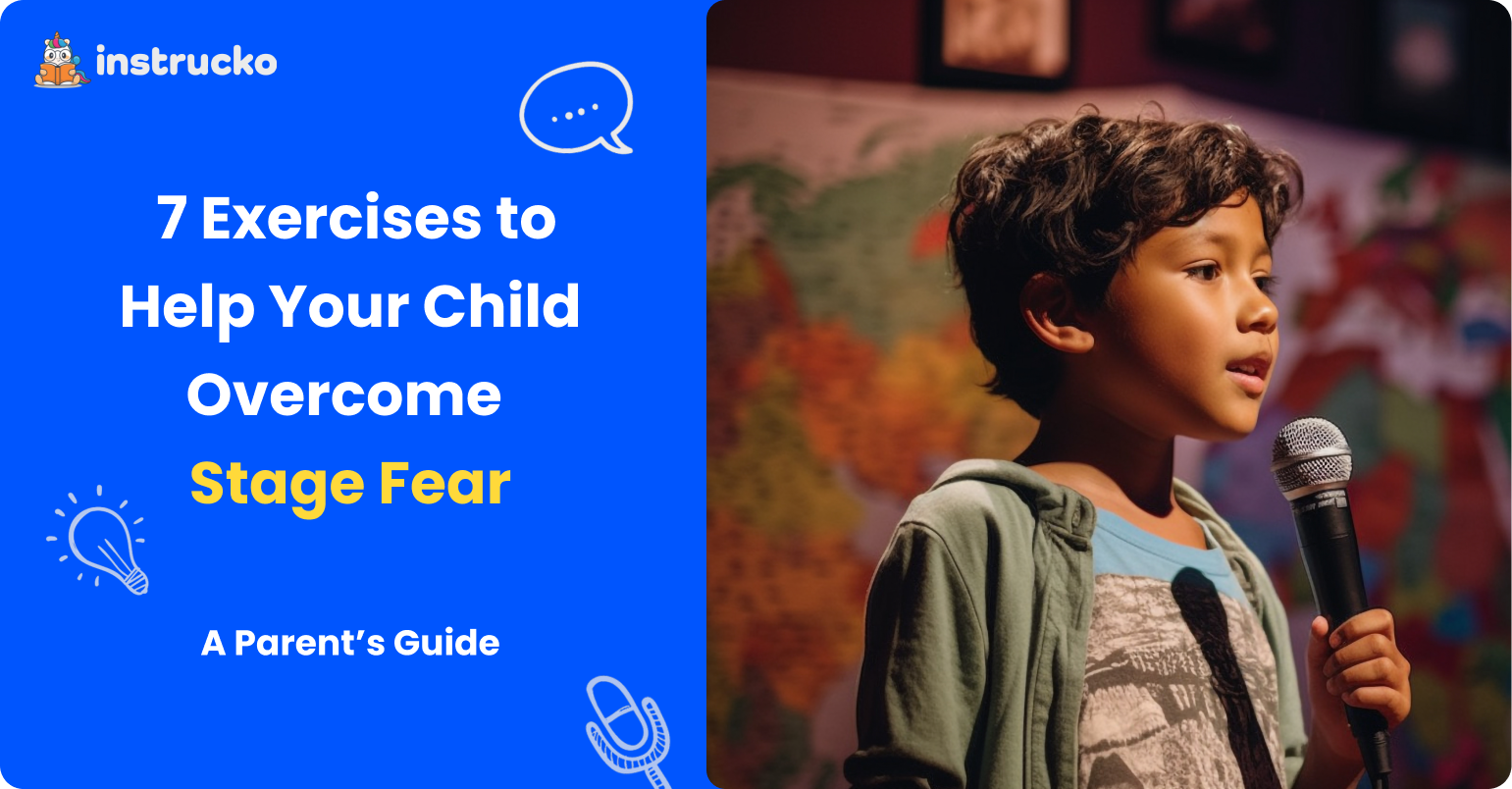 7 Exercises to Help Kids Overcome Stage Fright