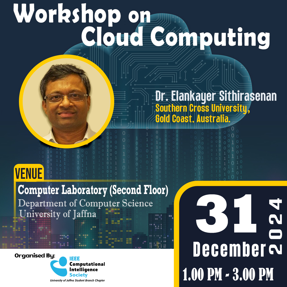 IEEE CIS SBC UoJ | IEEE Computational Intelligence Society Student Branch University of Jaffna