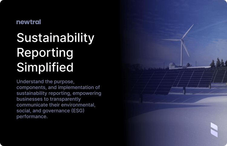 Sustainability Reporting, Simplified