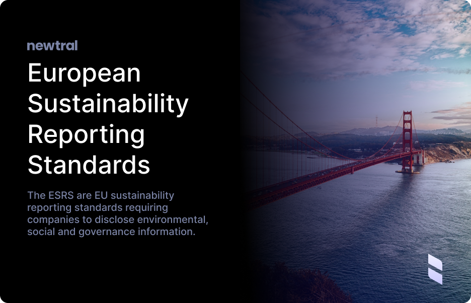 ESRS Guide| European Sustainability Reporting Standards | Newtral
